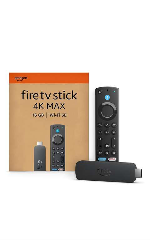 Amazon Fire TV Stick 4K Max – 2nd Gen, 47,39€ @ Amazon at Amazon ...