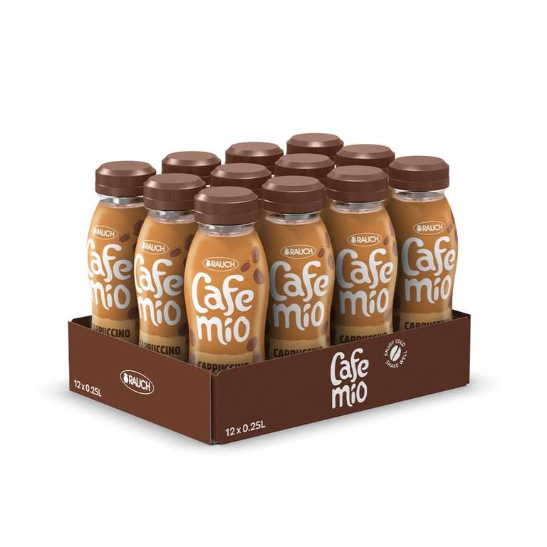 Rauch Cafe Mio Cappuccino 12x250ml | Eiskaffee To-Go nur 1,23€ bei ...