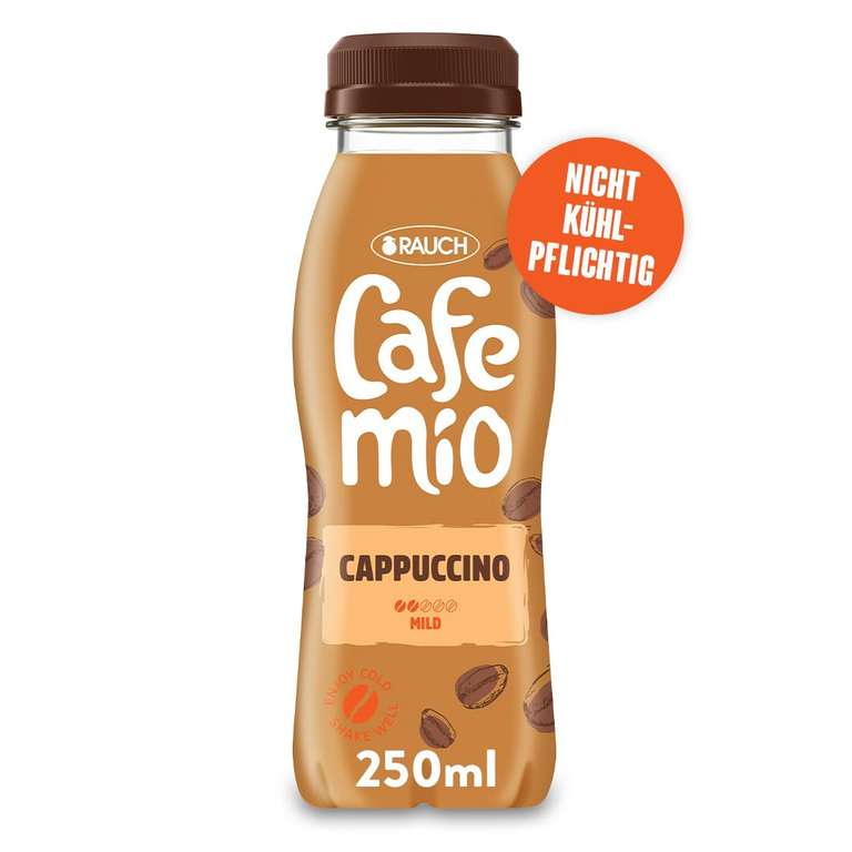Rauch Cafe Mio Cappuccino 12x250ml | Eiskaffee To-Go nur 1,23€ bei ...