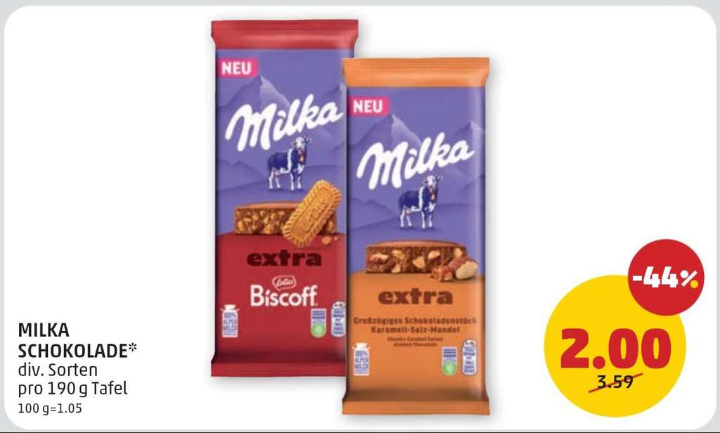 Milka 190g Tafel für nur 0,90 Euro bei Penny – jetzt zuschlagen ...