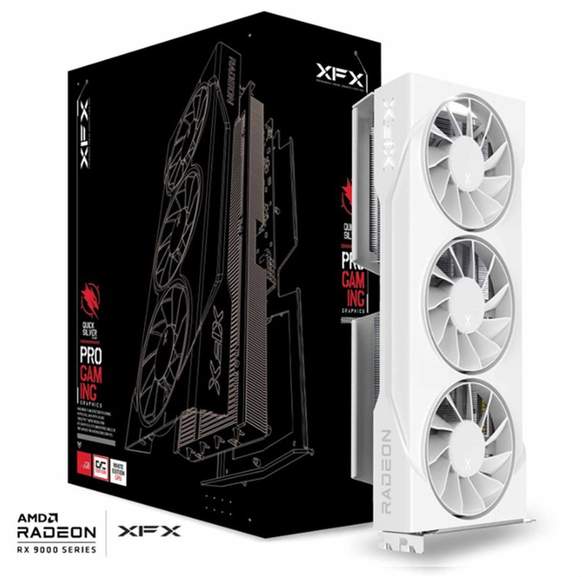 XFX RX 9060 XT OC White Triple Fan – 16GB GDDR6, HDMI/DP, 150W, alza at ...