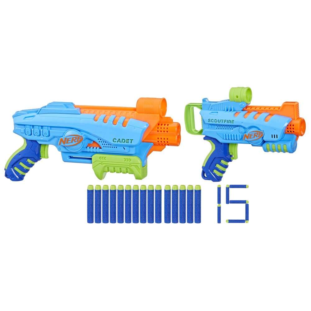 Nerf Elite Junior Ultimate Starter Set – 2 Blaster & 15 Darts, bei ...