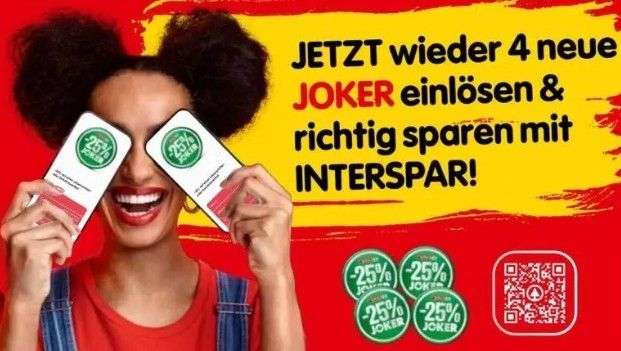 4x -25% Joker bei Spar App (6.3 bis ..?) - Tolle Angebote | Preisjäger